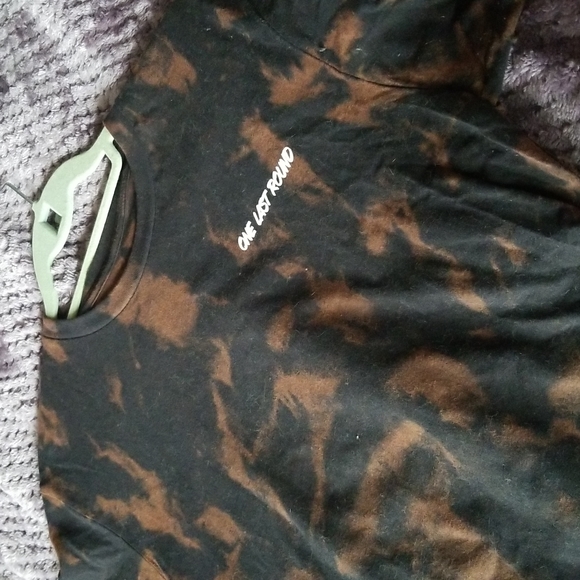 Tops | One Last Round Printed Tiedye Tee Small | Poshmark